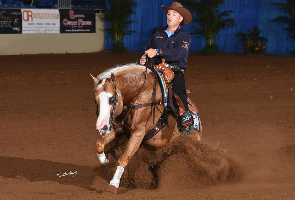 Fappani Peformance Horses | New Duo Modern Gun & Andrea Fappani Dominate at Reining By The Bay